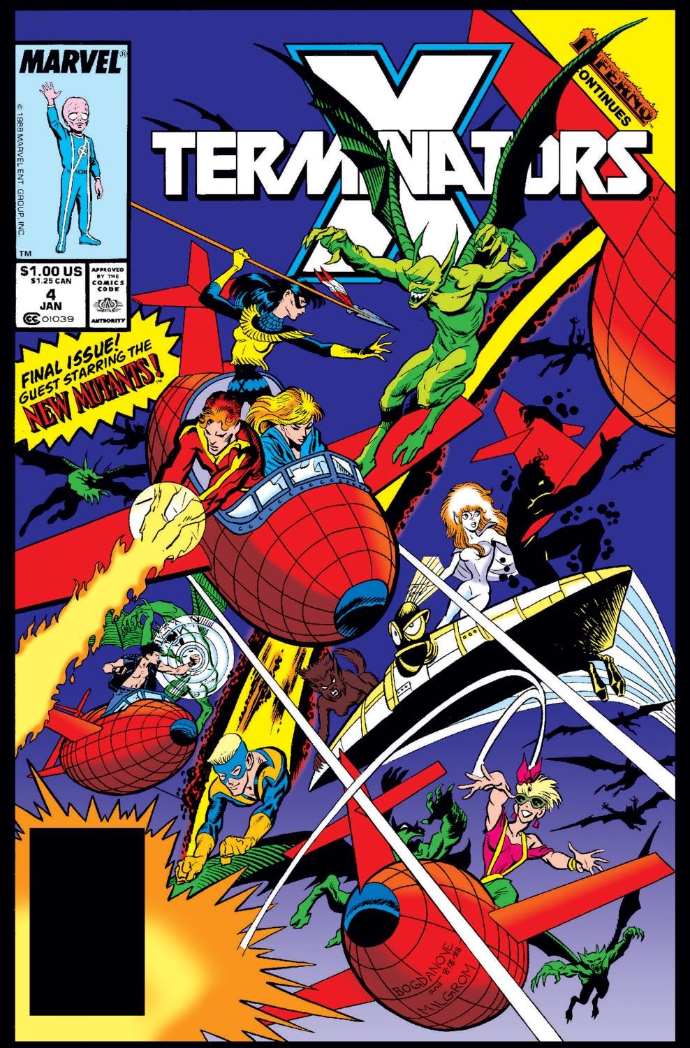 X-Terminators (1988) #4 | Comic Issues | Marvel