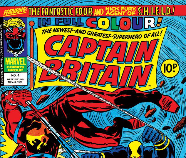 Captain Britain (1976) #4 | Comic Issues | Marvel