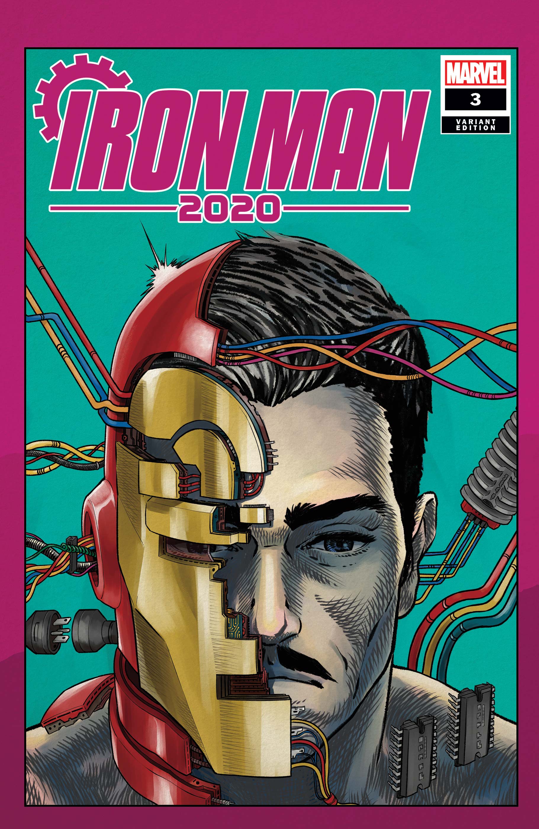 Iron Man 2020 (2020) #3 (Variant) | Comic Issues | Marvel