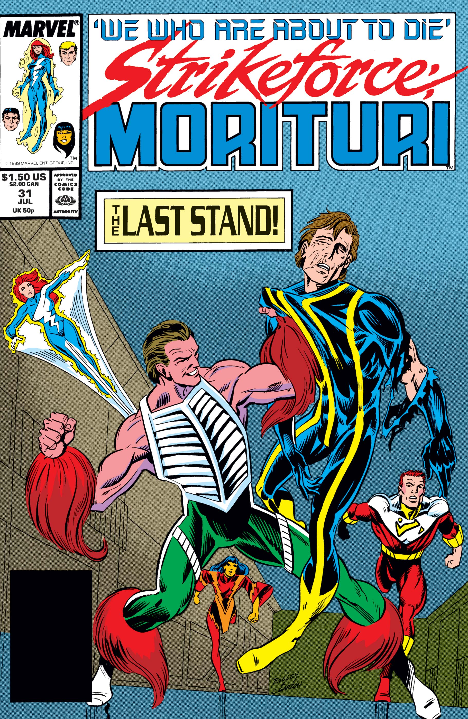 Strikeforce: Morituri (1986) #31 | Comic Issues | Marvel