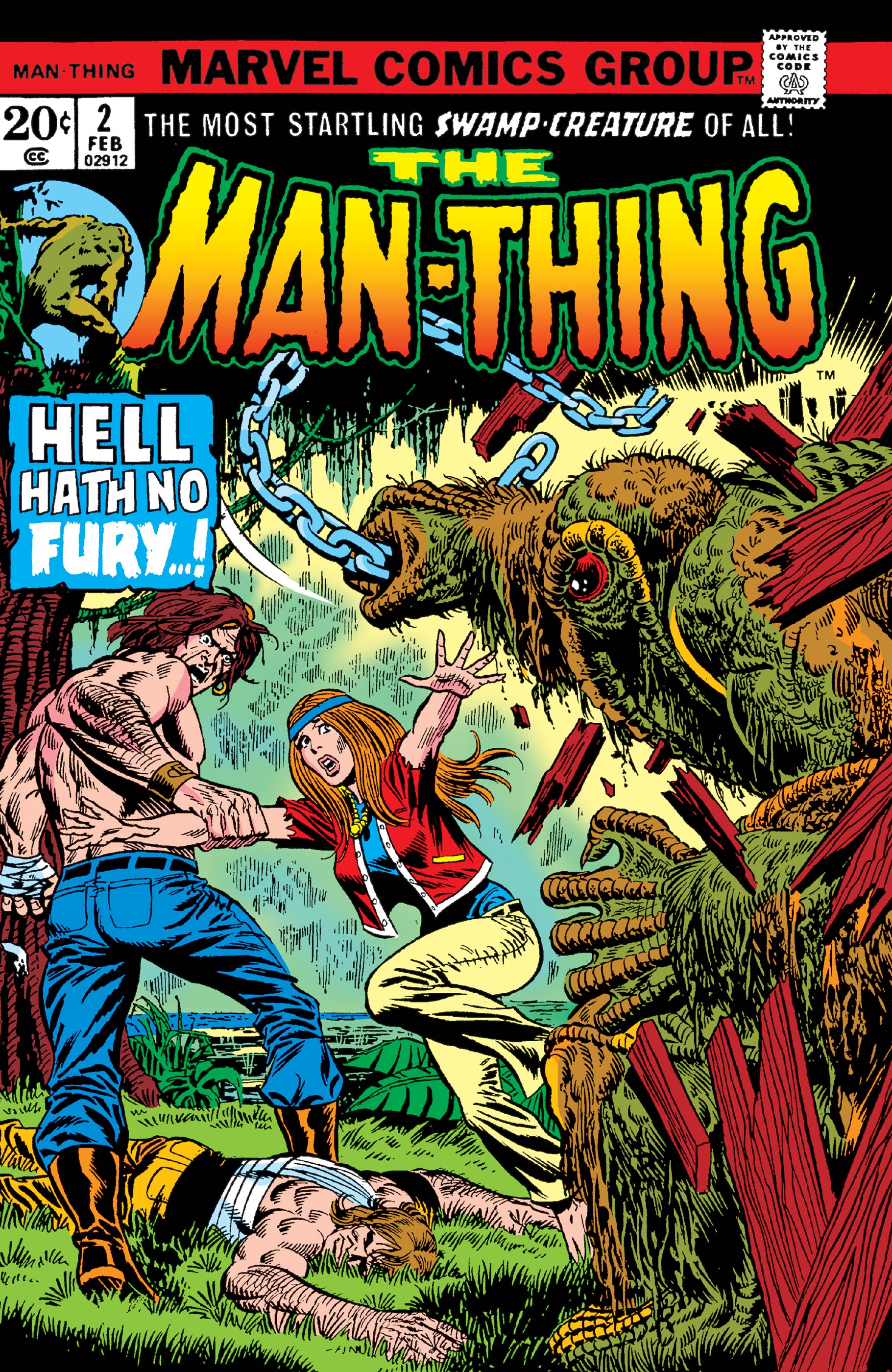 Man-Thing (1974) #2 | Comic Issues | Marvel