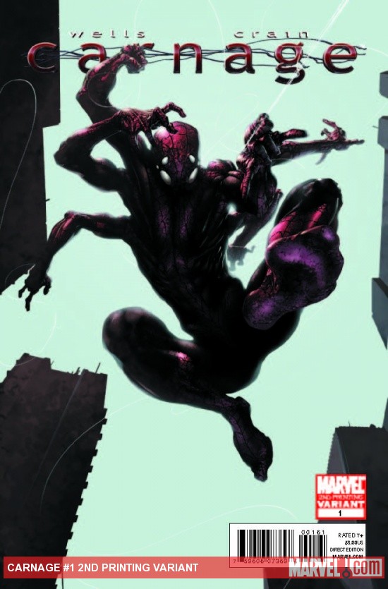 Carnage (2010) #1 (2nd Printing Variant) | Comic Issues | Marvel