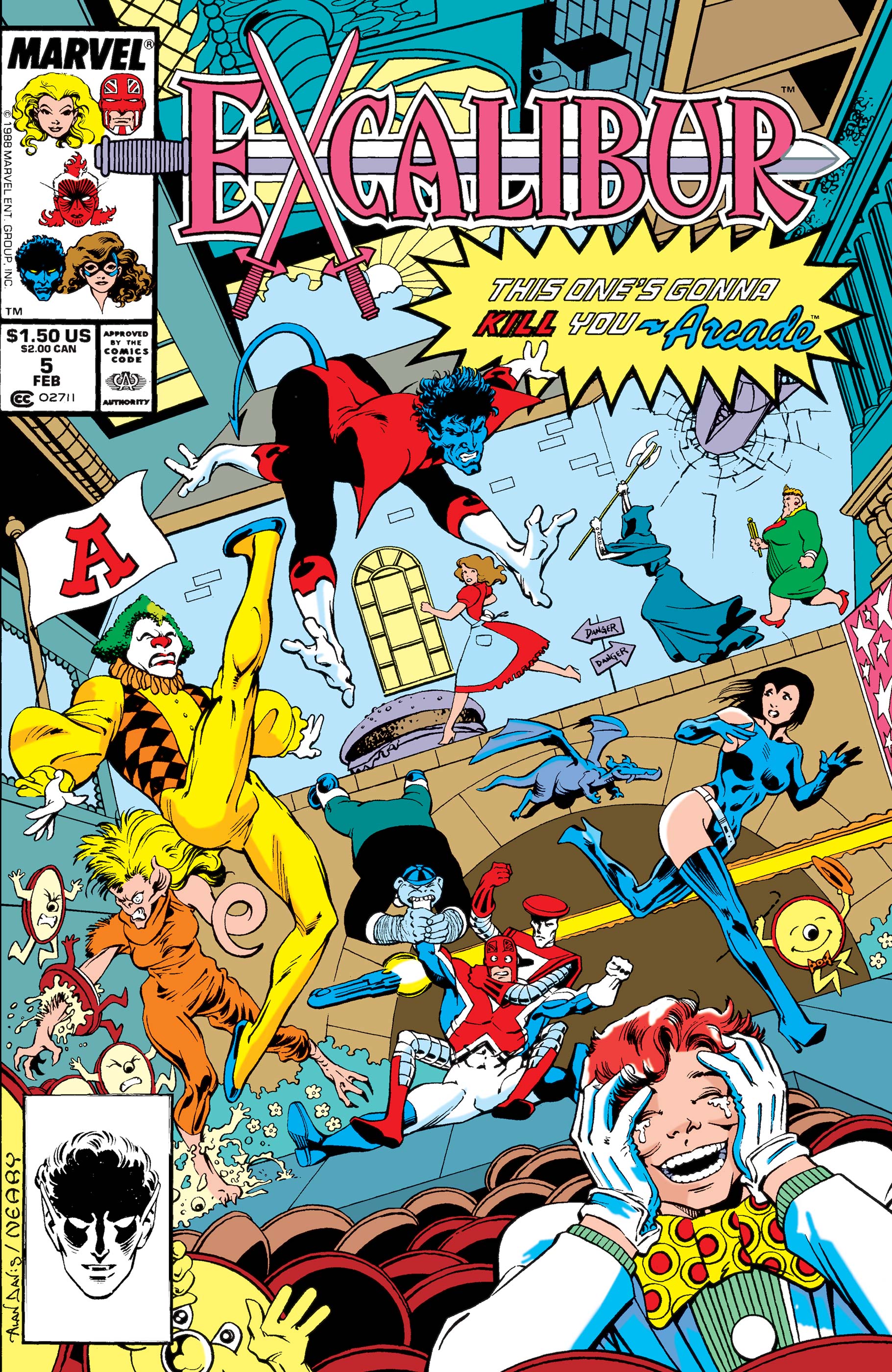 Excalibur (1988) #5 | Comic Issues | Marvel