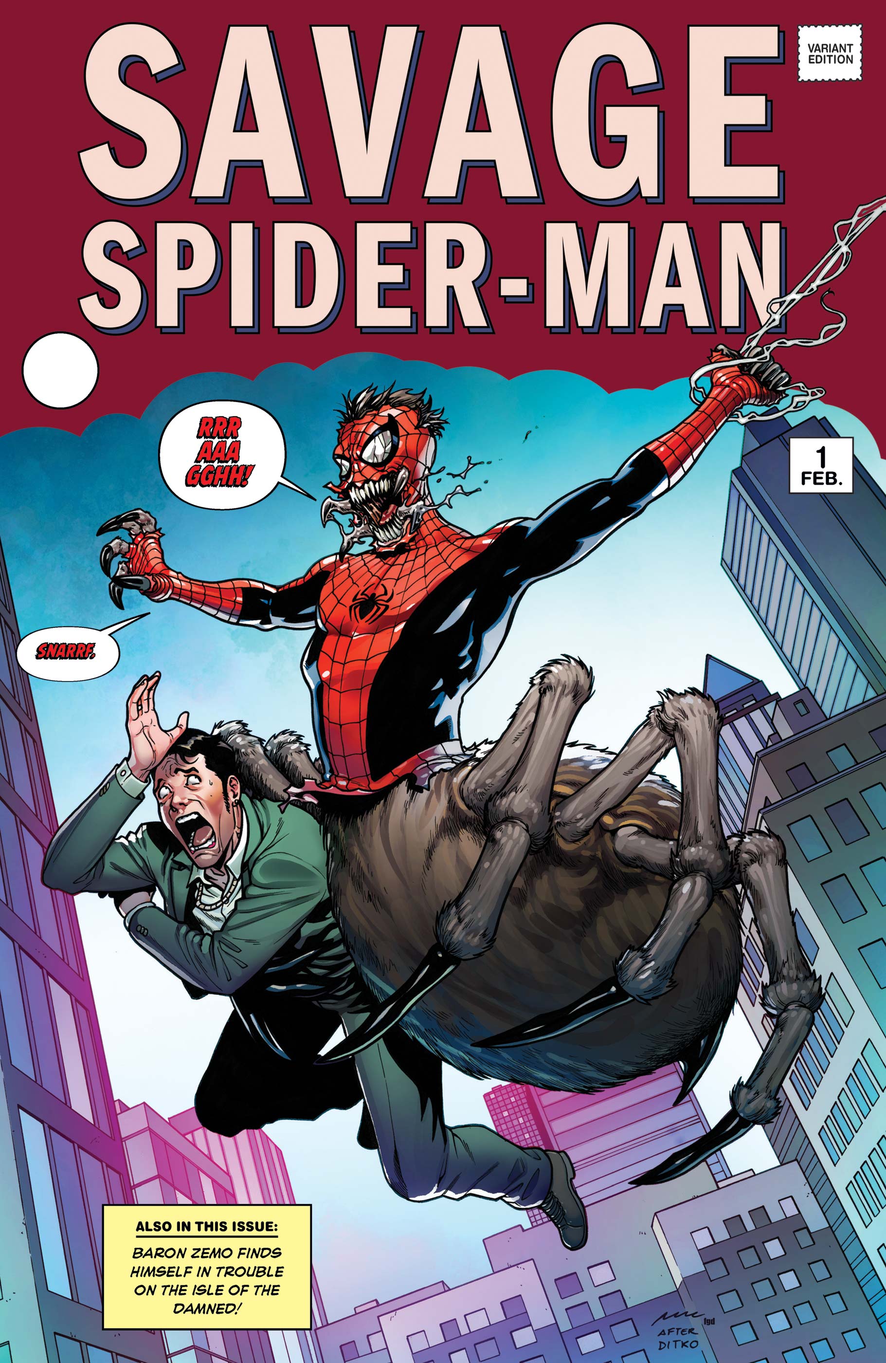 Savage Spider-man (2022) #1 (variant) | Comic Issues | Marvel