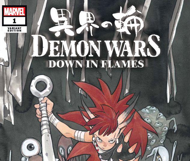 Demon Wars: Down In Flames (2023) #1 (Variant) | Comic Issues | Marvel