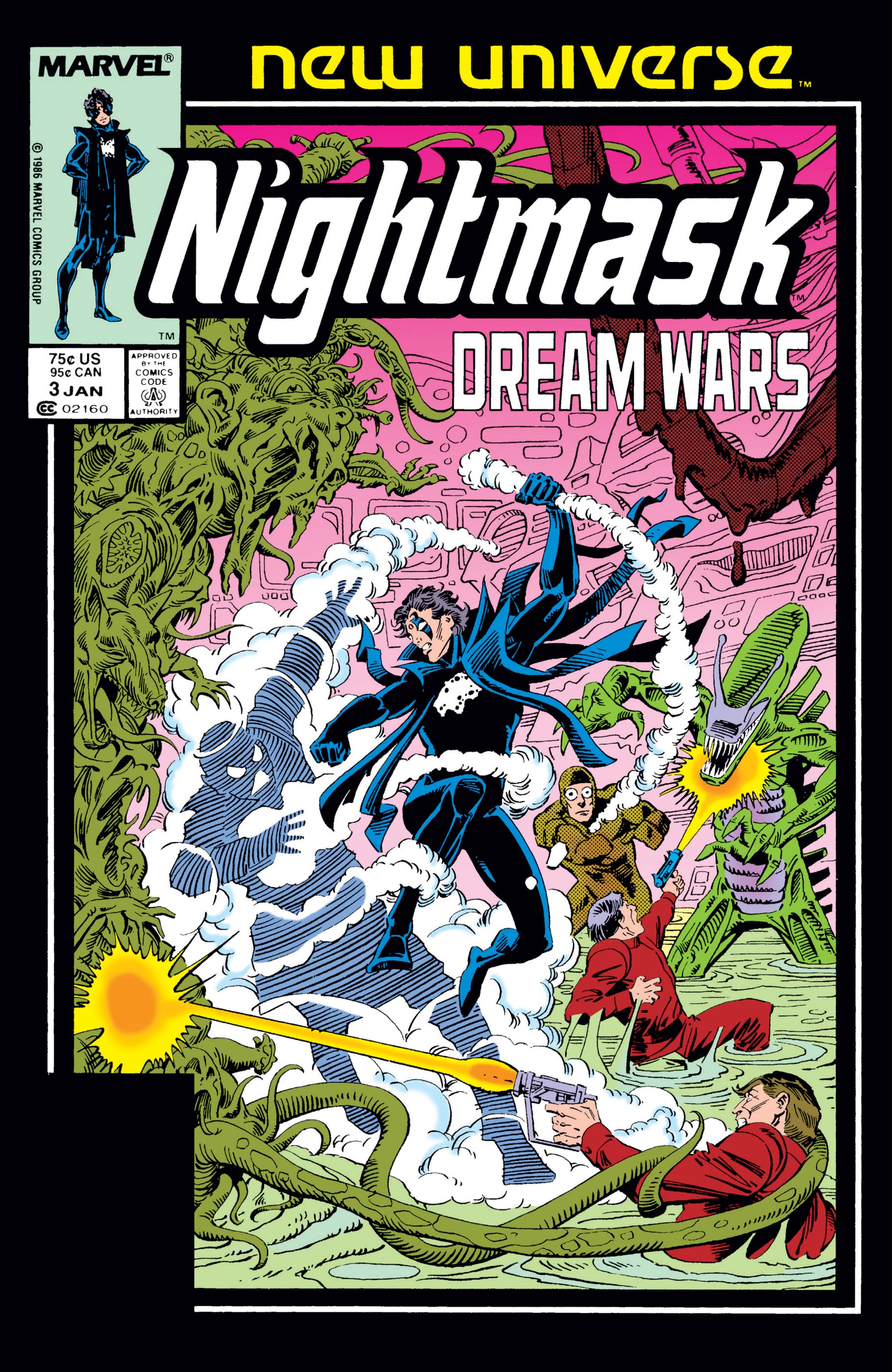 Nightmask (1986) #3 | Comic Issues | Marvel