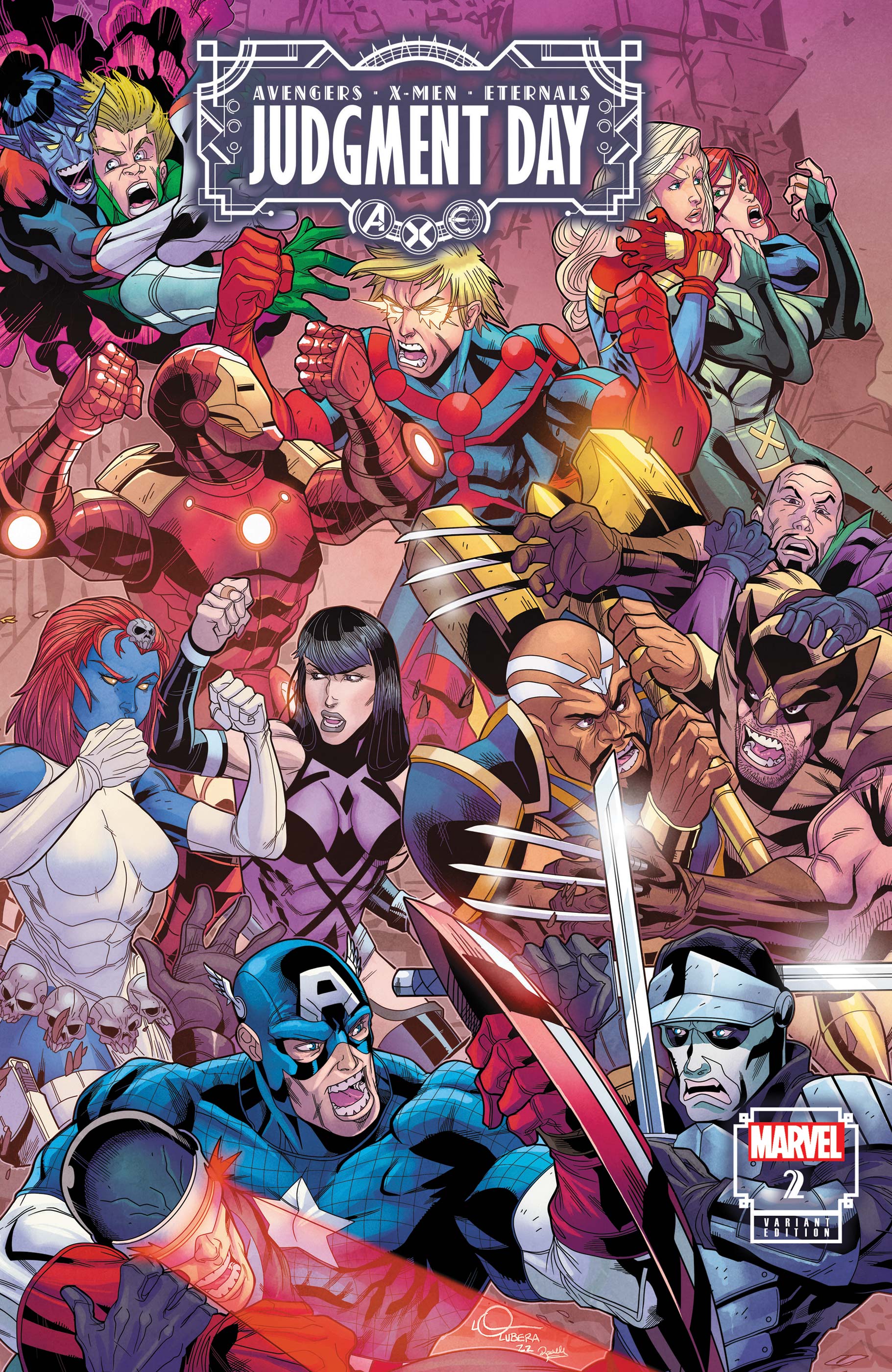 A.X.E.: Judgment Day (2022) #2 (Variant) | Comic Issues | Marvel