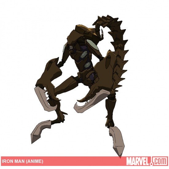 New Screenshots And Concepts For The Next Episode Of Iron Man Anime