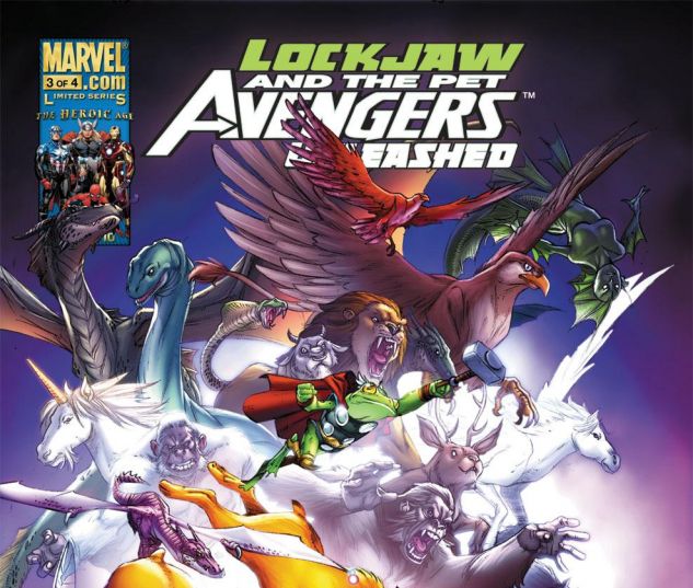 Lockjaw and the Pet Avengers Unleashed (2010) #3 | Comic Issues | Marvel