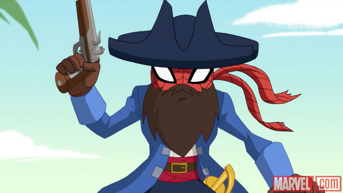Meet Web Beard The Spider-Pirate In A New Clip From ULTIMATE SPIDER-MAN ...