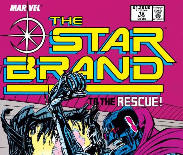 Star Brand (1986) #16 | Comic Issues | Marvel