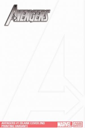 Avengers (2010) #1 (BLANK COVER 2ND PRINTING VARIANT) | Comic Issues ...