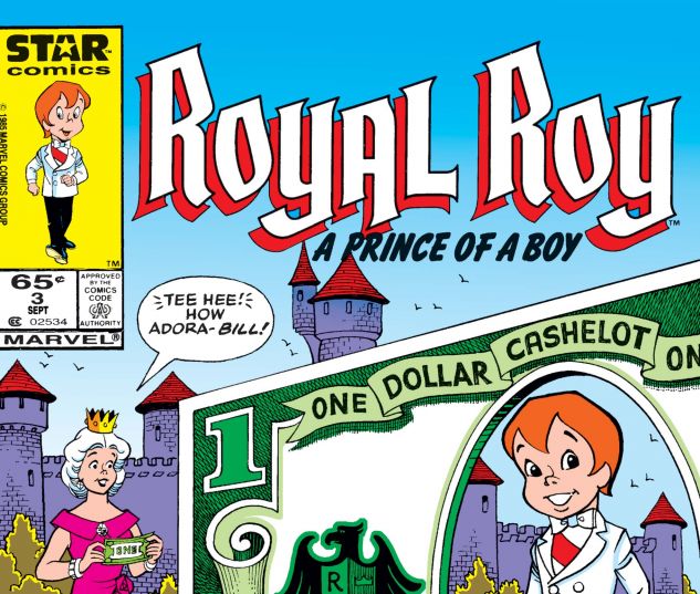 Royal Roy (1985) #3 | Comic Issues | Marvel