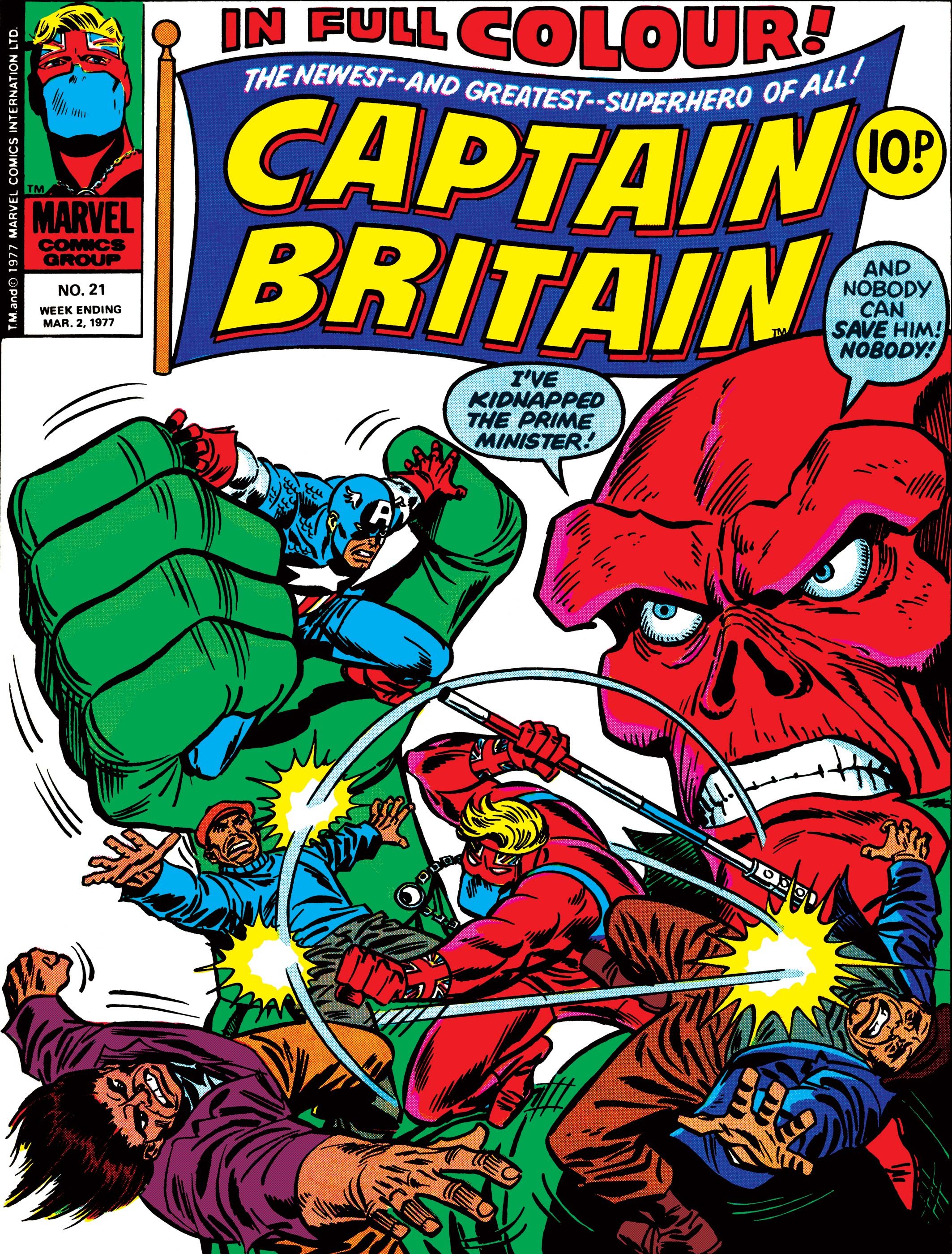 Captain Britain (1976) #21 | Comic Issues | Marvel