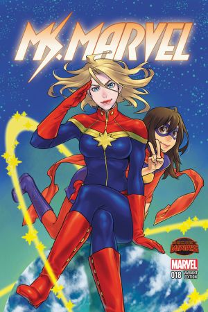 Ms. Marvel (2014) #18 (Tateo Manga Variant) | Comic Issues | Marvel