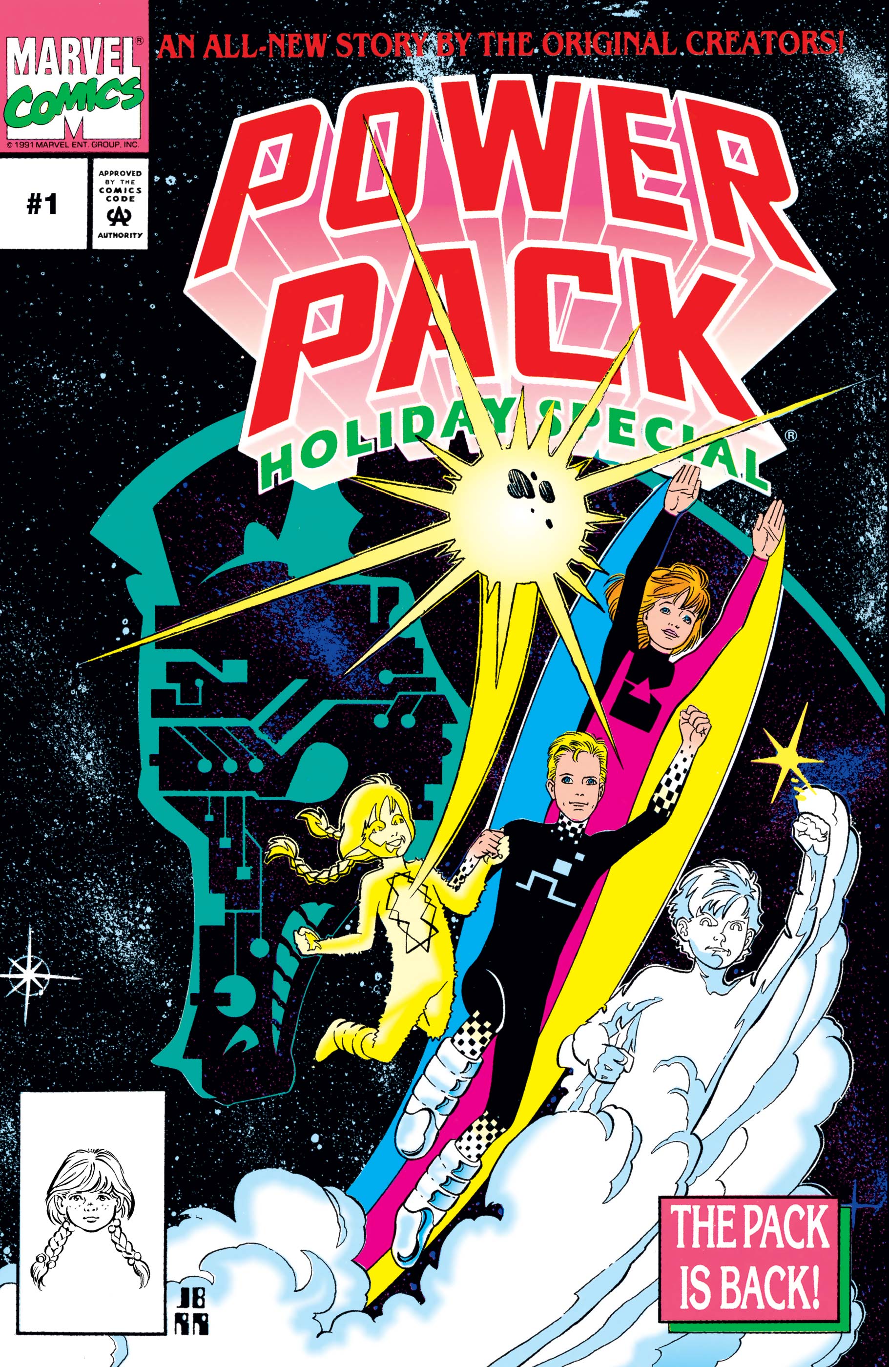 Power Pack Holiday Special (1992) #1 | Comic Issues | Marvel