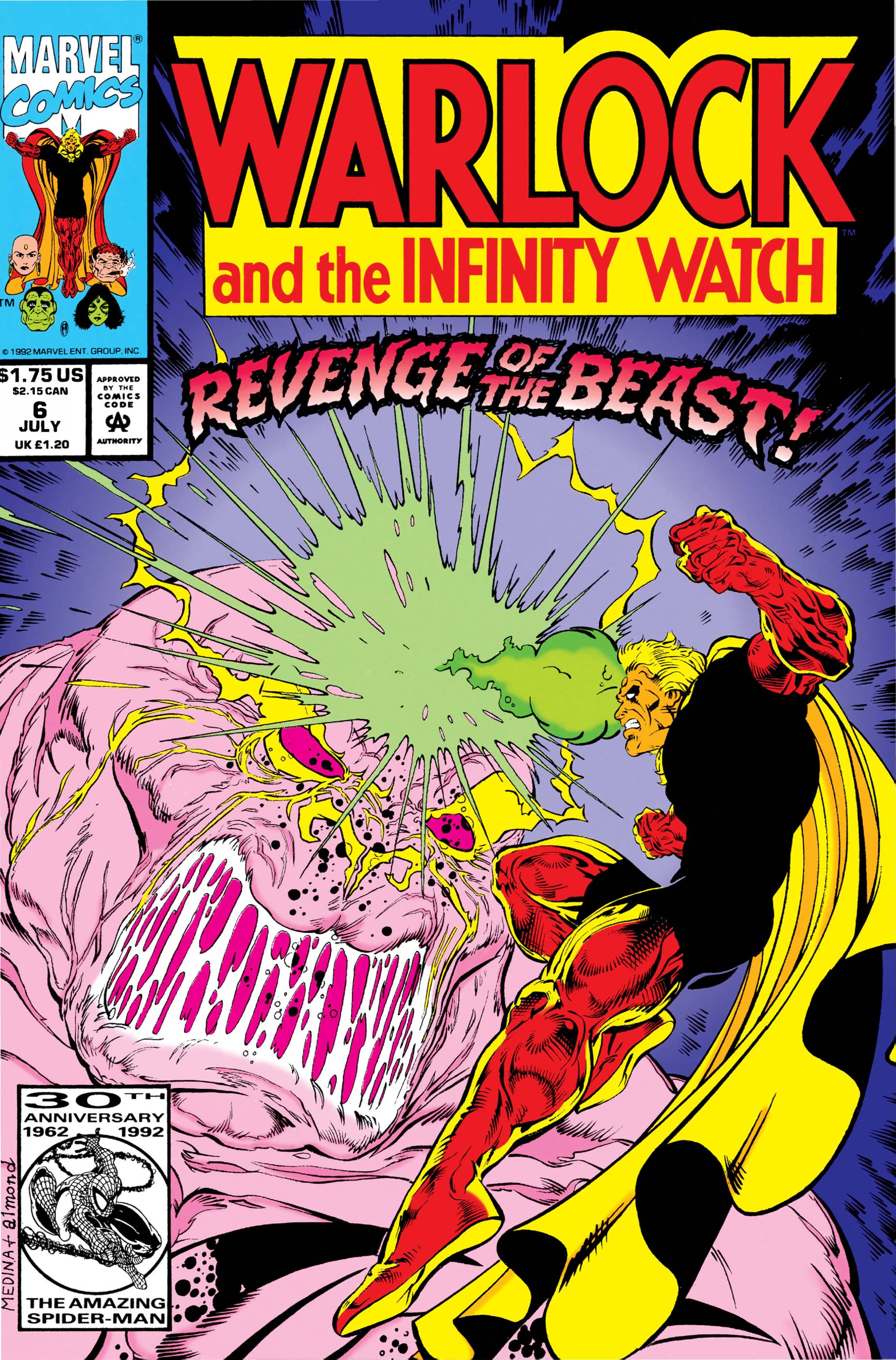 Warlock and the Infinity Watch (1992) #6 | Comic Issues | Marvel