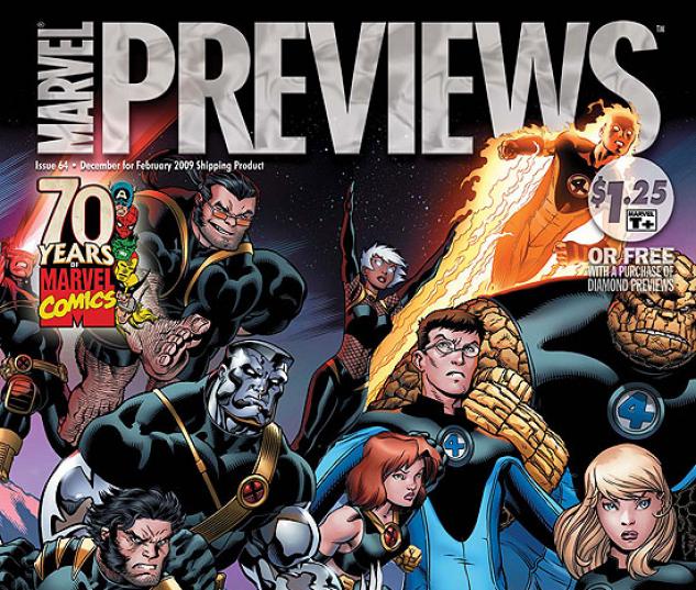Marvel Previews (2008) #64 | Comic Issues | Marvel
