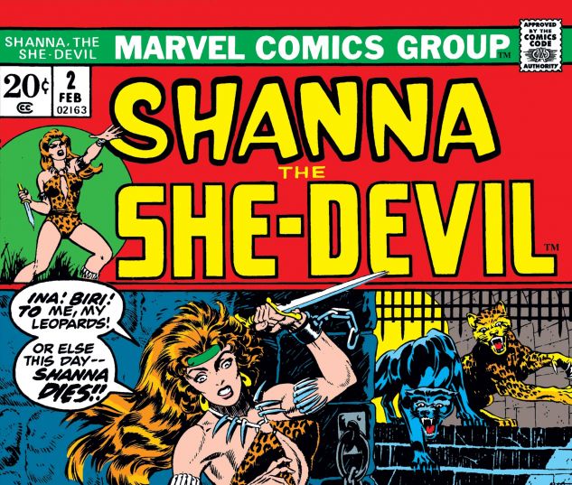 Shanna the She-Devil (1972) #2 | Comic Issues | Marvel