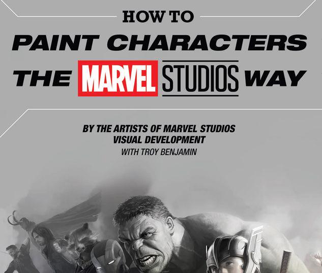 How To Paint Characters The Marvel Studios Way (Hardcover) | Comic ...