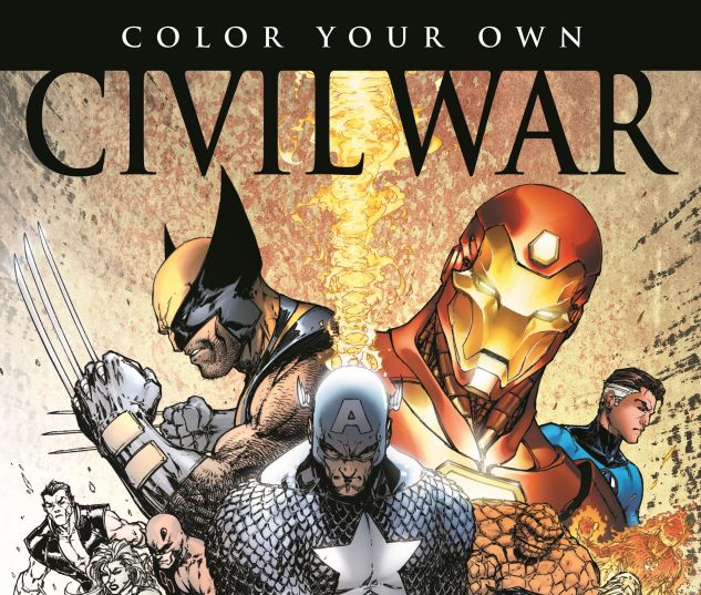 COLOR YOUR OWN CIVIL WAR (Trade Paperback) | Comic Issues | Comic Books ...