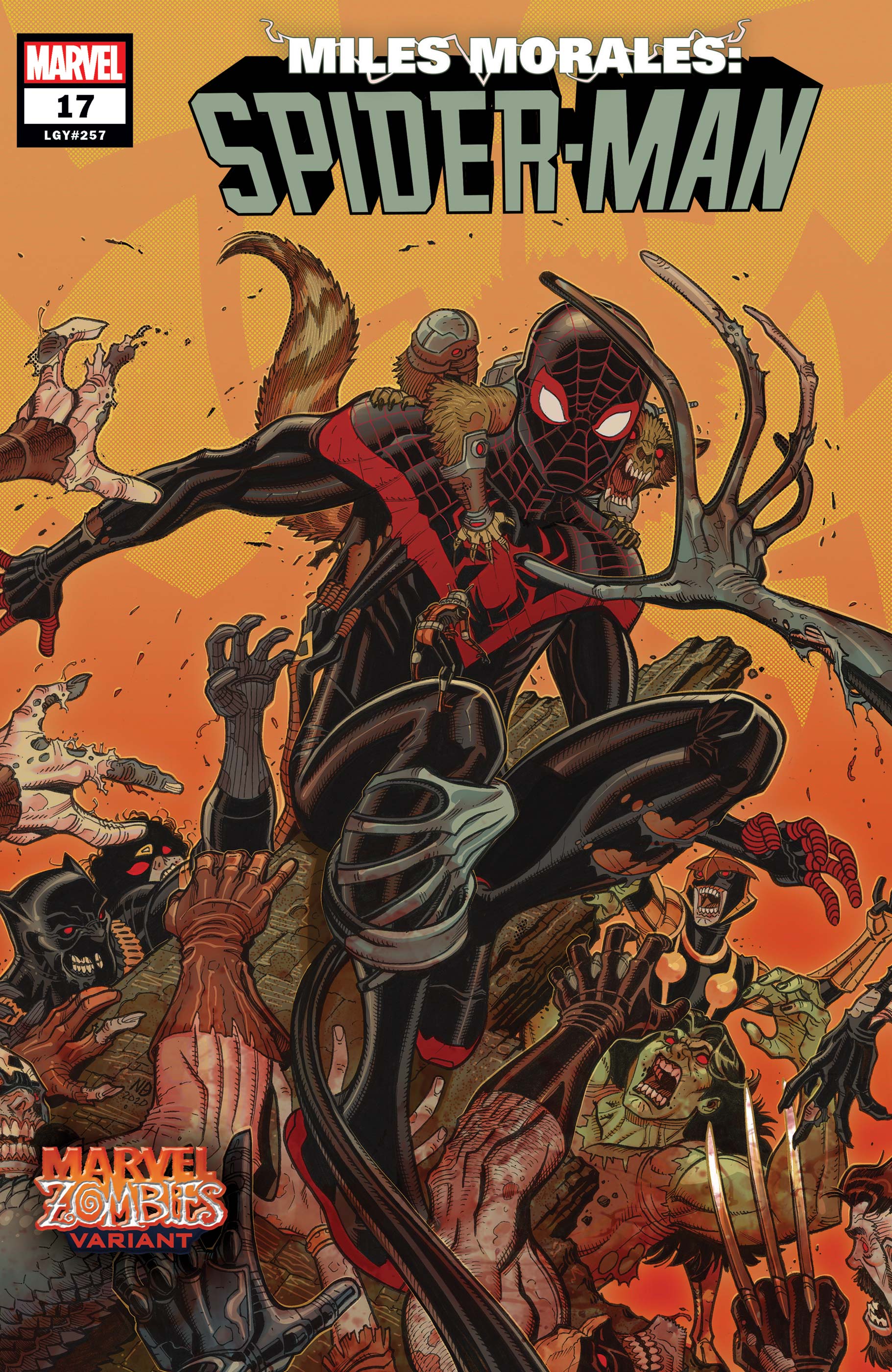 Miles Morales: Spider-Man (2018) #17 (Variant) | Comic Issues | Marvel