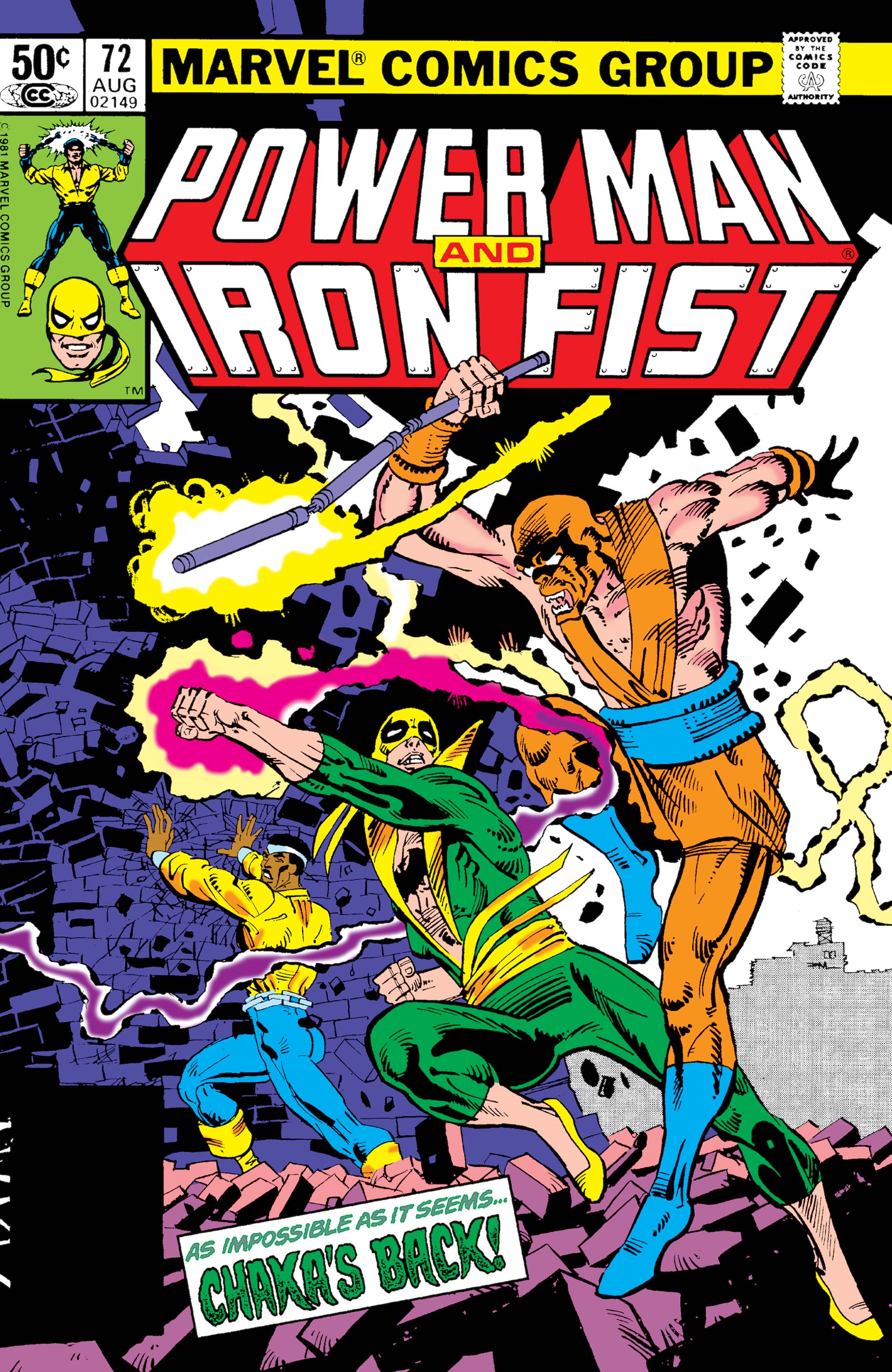Power Man and Iron Fist (1978) #72 | Comic Issues | Marvel