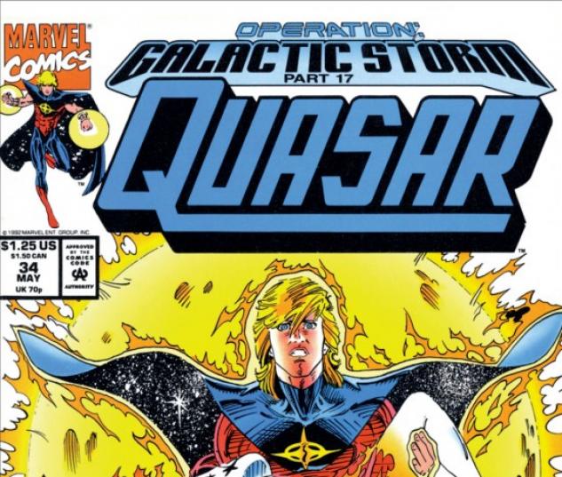 Quasar (1989) #34 | Comic Issues | Marvel