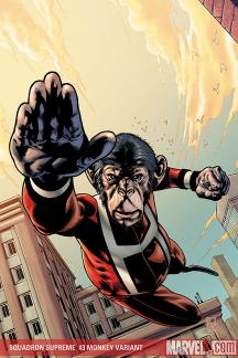 Squadron Supreme (2008) #3 (MONKEY VARIANT (1 FOR 10)) | Comic Issues ...