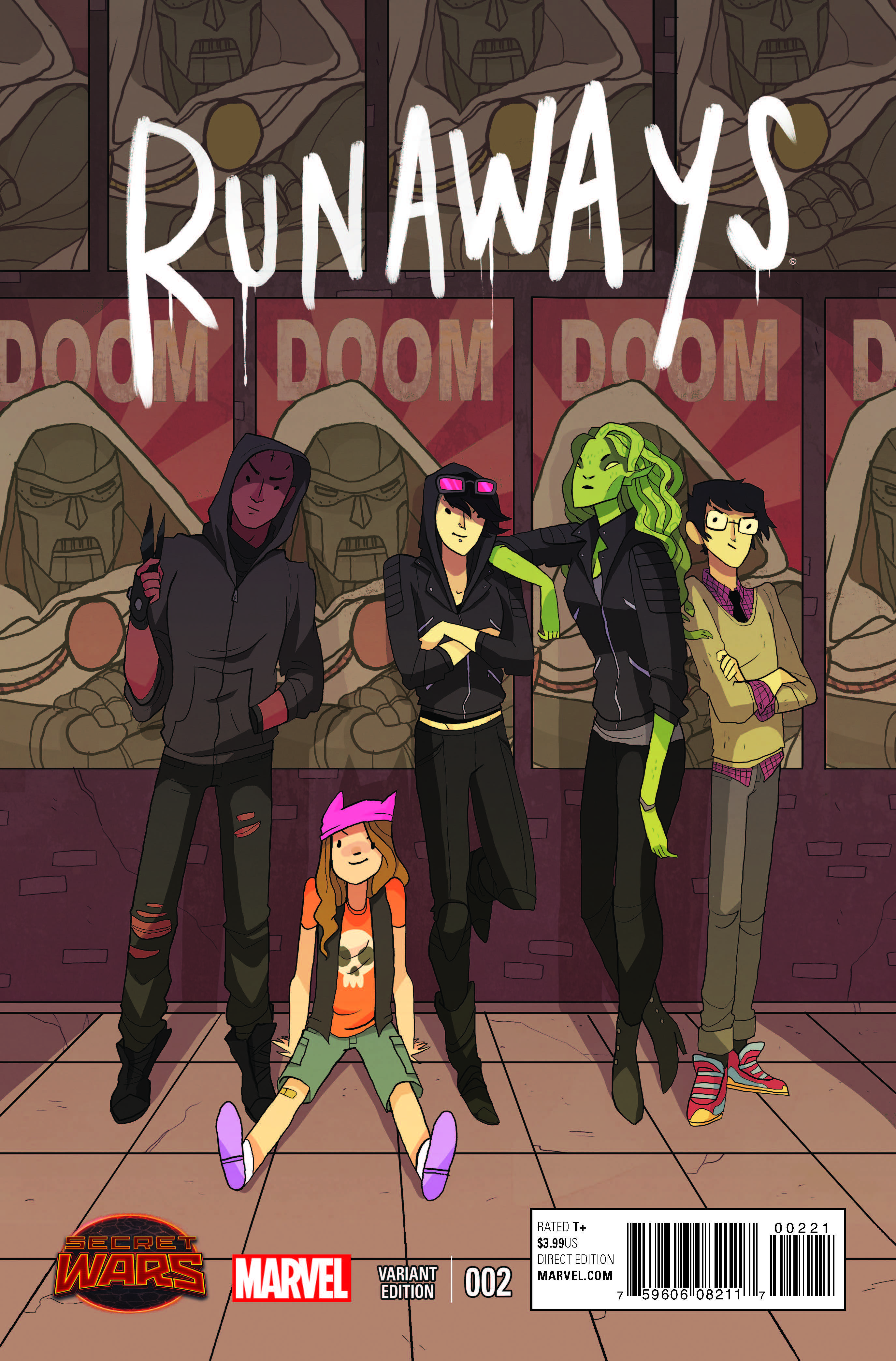 Runaways (2015) #2 (Stevenson Variant) | Comic Issues | Marvel