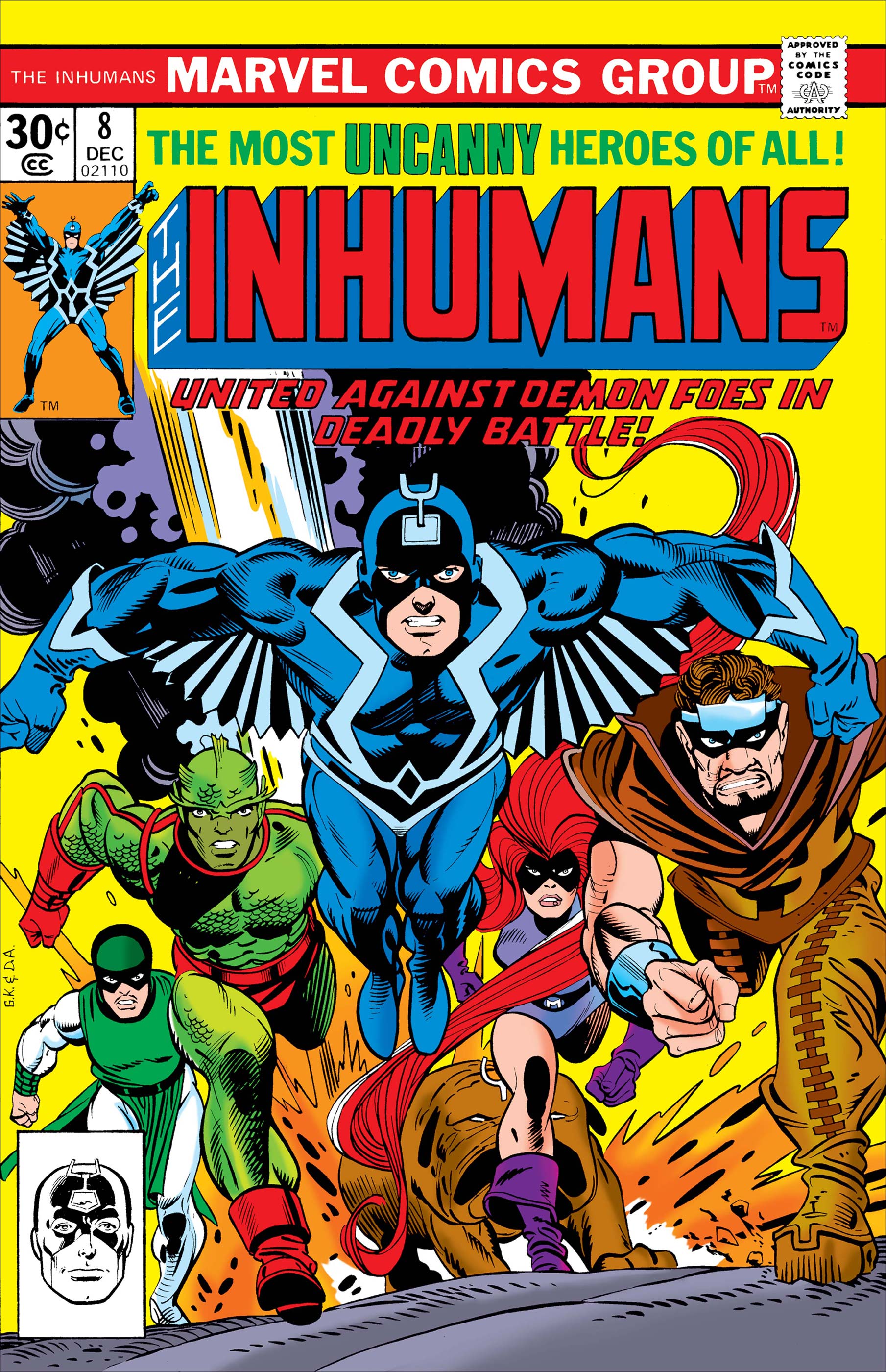 Inhumans (1975) #8 | Comic Issues | Marvel