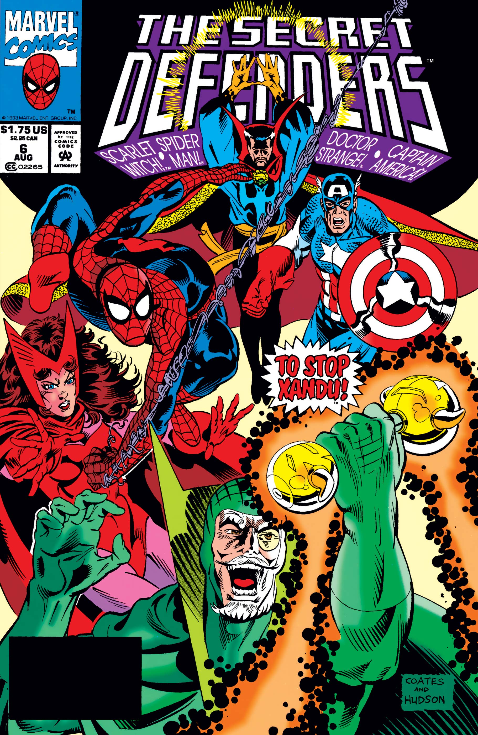 Secret Defenders (1993) #6 | Comic Issues | Marvel