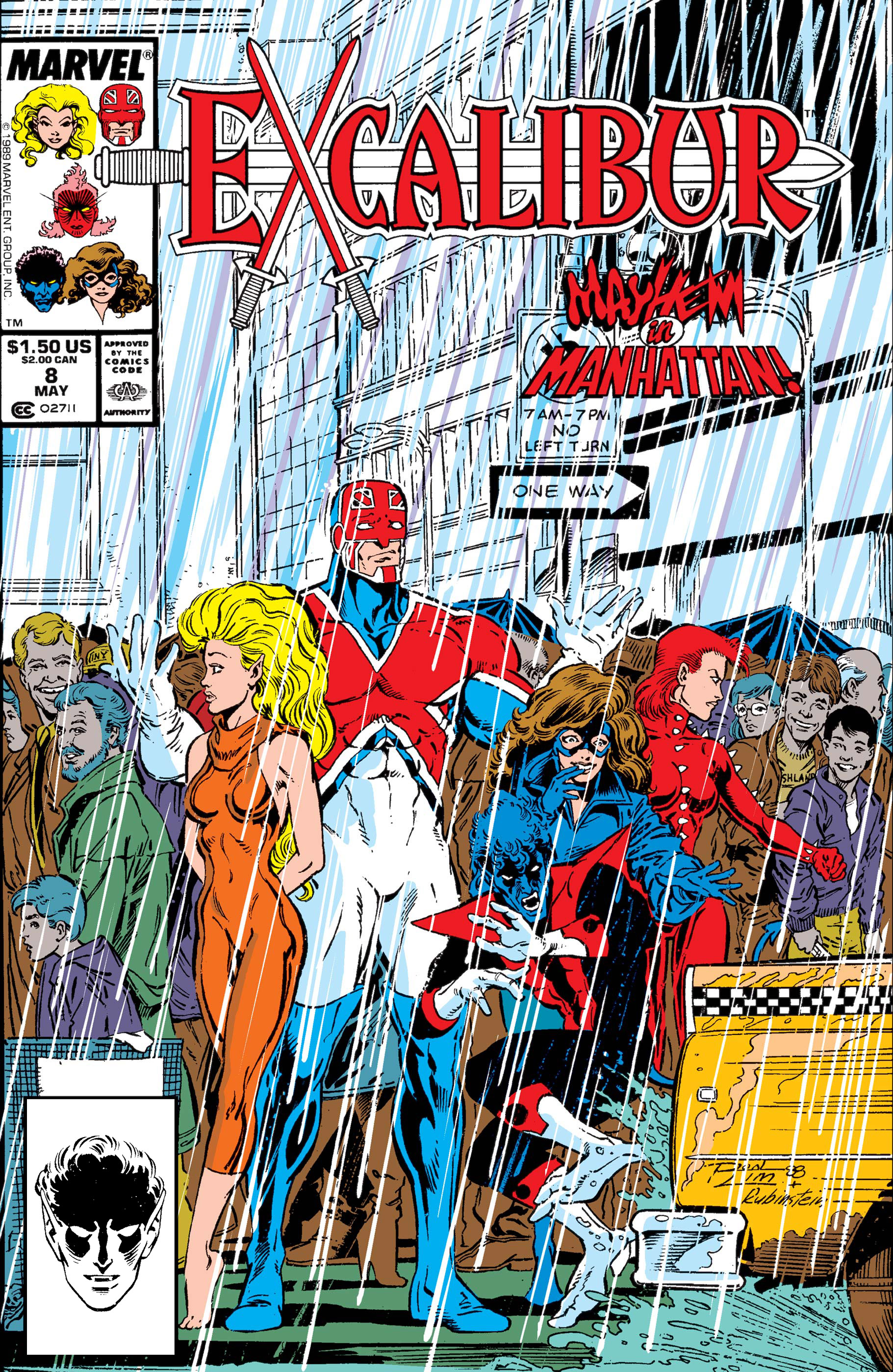 Excalibur (1988) #8 | Comic Issues | Marvel