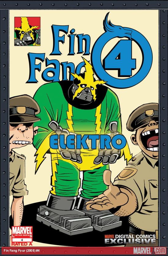 Fin Fang Four Digital Comic (2008) #4 | Comic Issues | Marvel