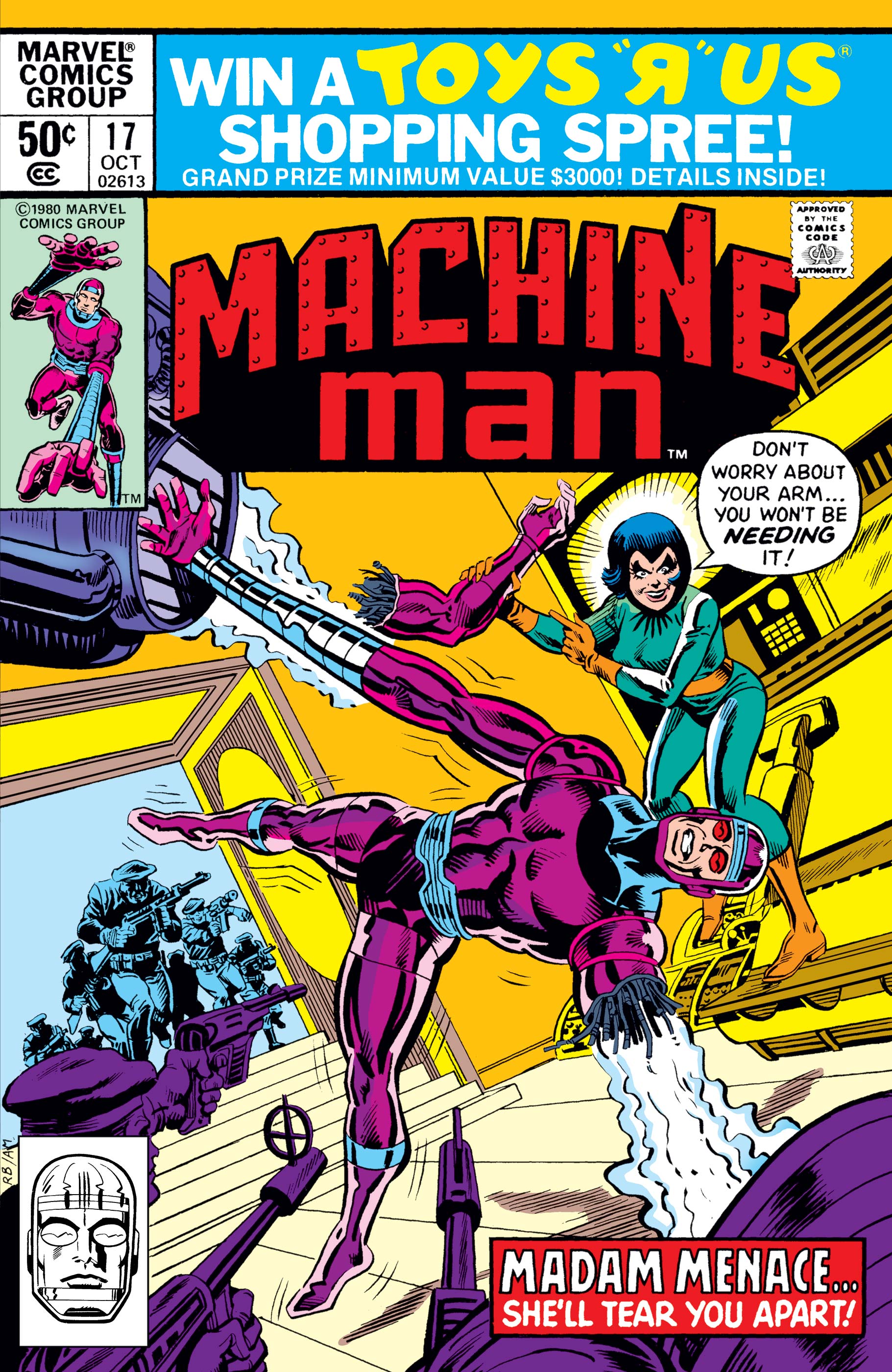 Machine Man (1978) #17 | Comic Issues | Marvel