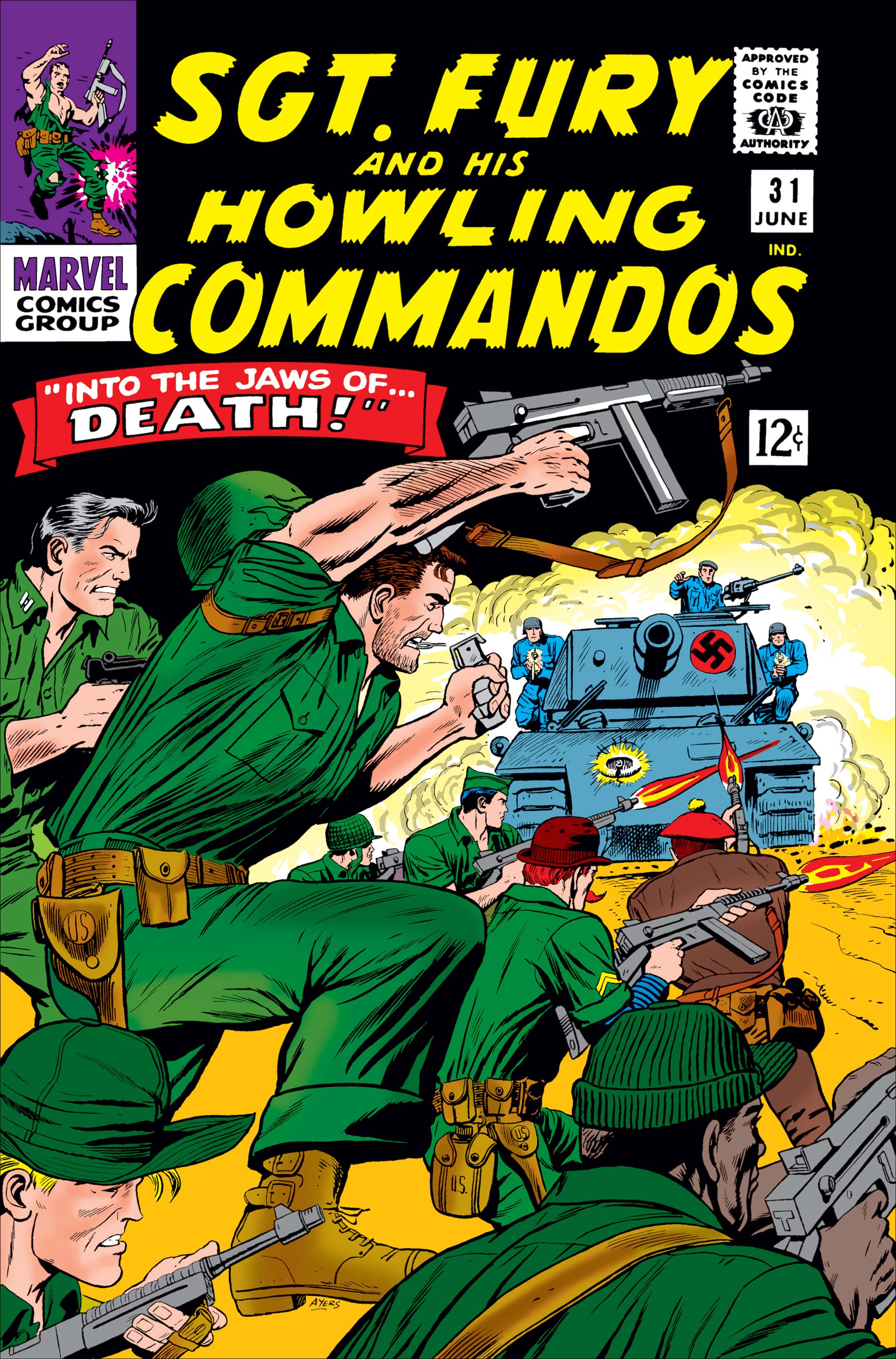 Sgt. Fury (1963) #31 | Comic Issues | Marvel