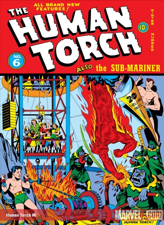 Human Torch Comics (1940) #6 | Comics | Marvel.com