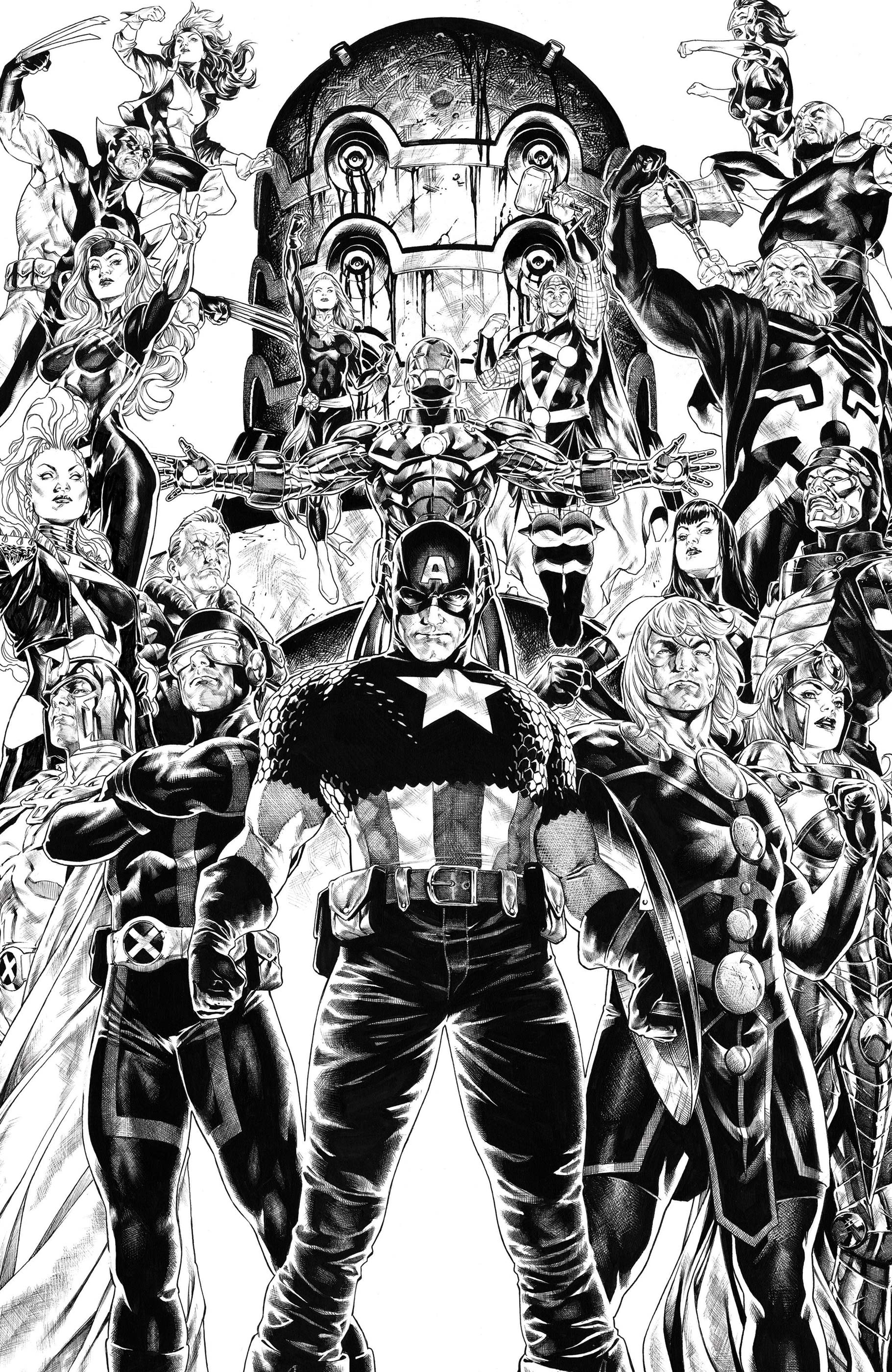 A.X.E.: Judgment Day (2022) #1 (Variant) | Comic Issues | Marvel