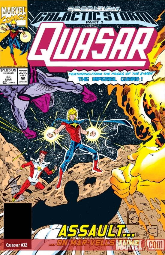 Quasar (1989) #32 | Comic Issues | Marvel
