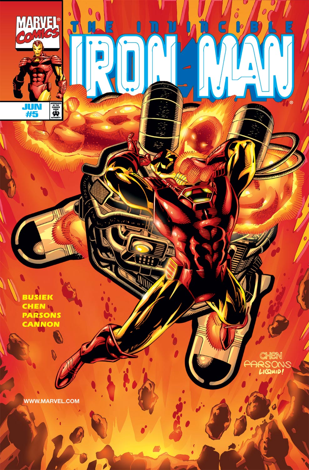 Iron Man (1998) #5 | Comic Issues | Marvel