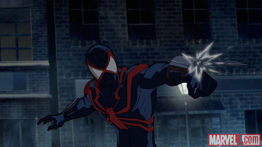 Blood Spider Comes To The Rescue In A New Clip From ULTIMATE SPIDER-MAN ...