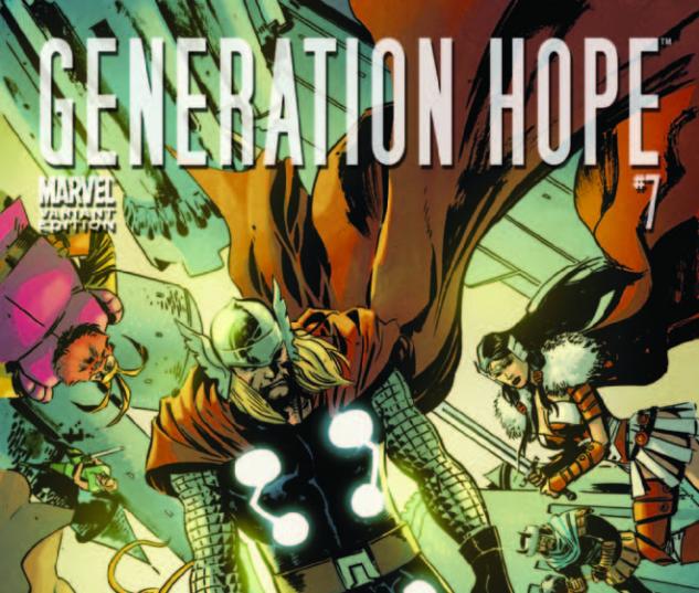 Generation Hope (2010) #7 (THOR HOLLYWOOD VARIANT) | Comic Issues | Marvel